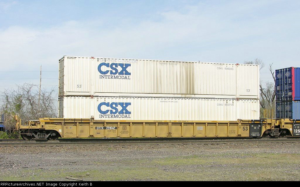 CSXU 936353 on DTTX 721642B